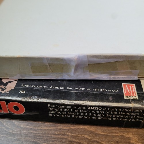 Anzio Struggle For Italy 1943-1945 4th Edition War Board Game, w ...