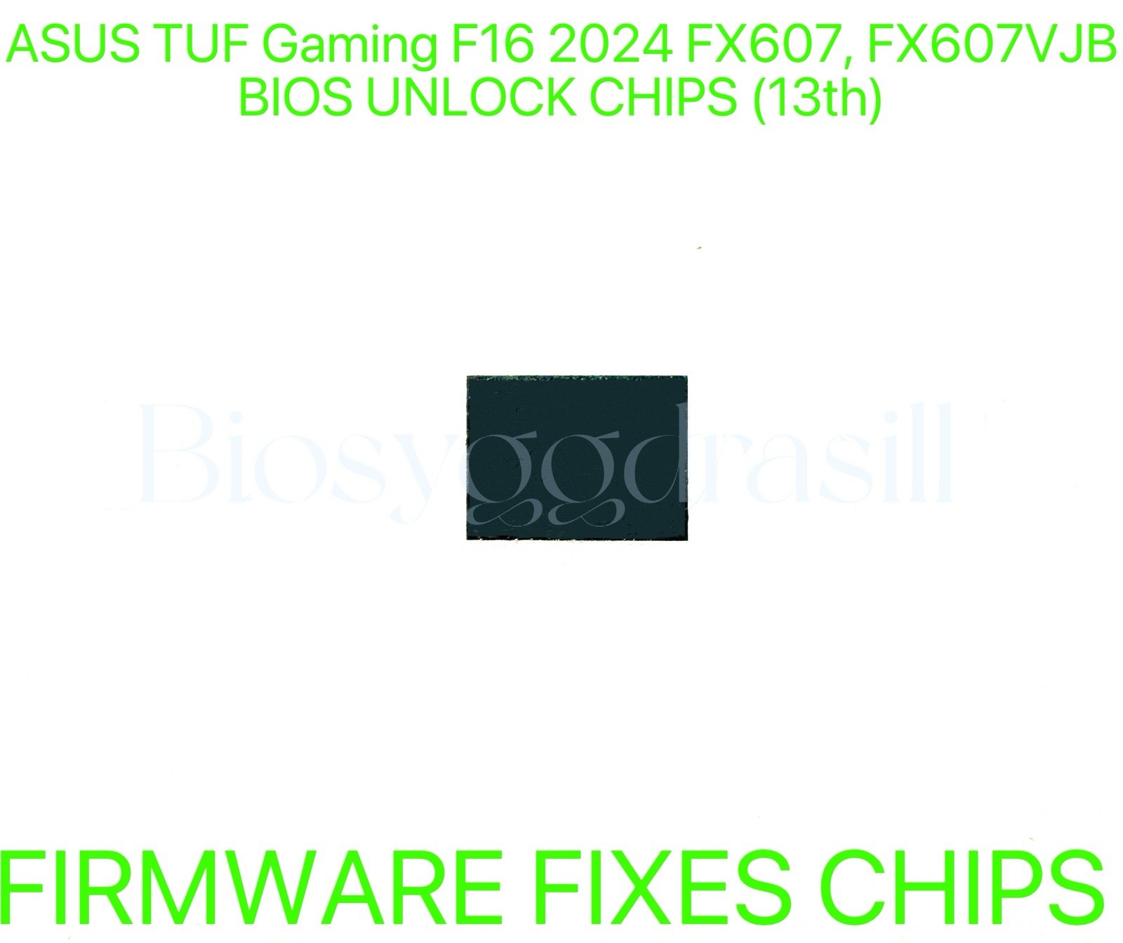 ASUS TUF Gaming F16 2024 FX607, FX607VJB, ADMIN NO PASSWORD