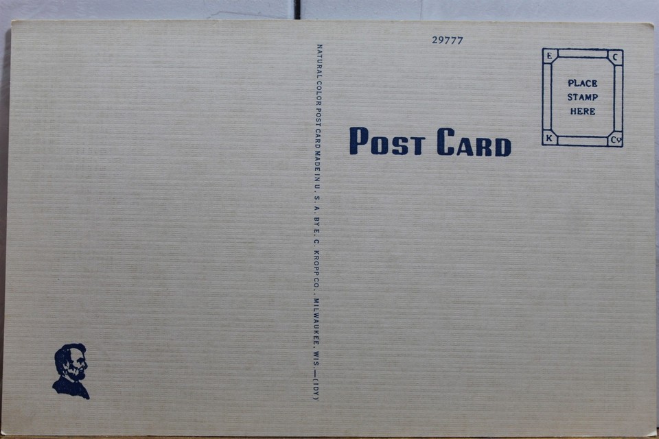 Abraham Lincoln Earthly Pilgrimage White House Log Cabin Postcard Old ...