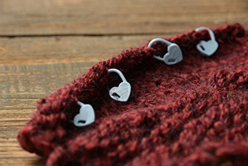 Tulip AC-032 Amicolle Stitch Marker Set (Pin) TULIP Navy White Orange F ...