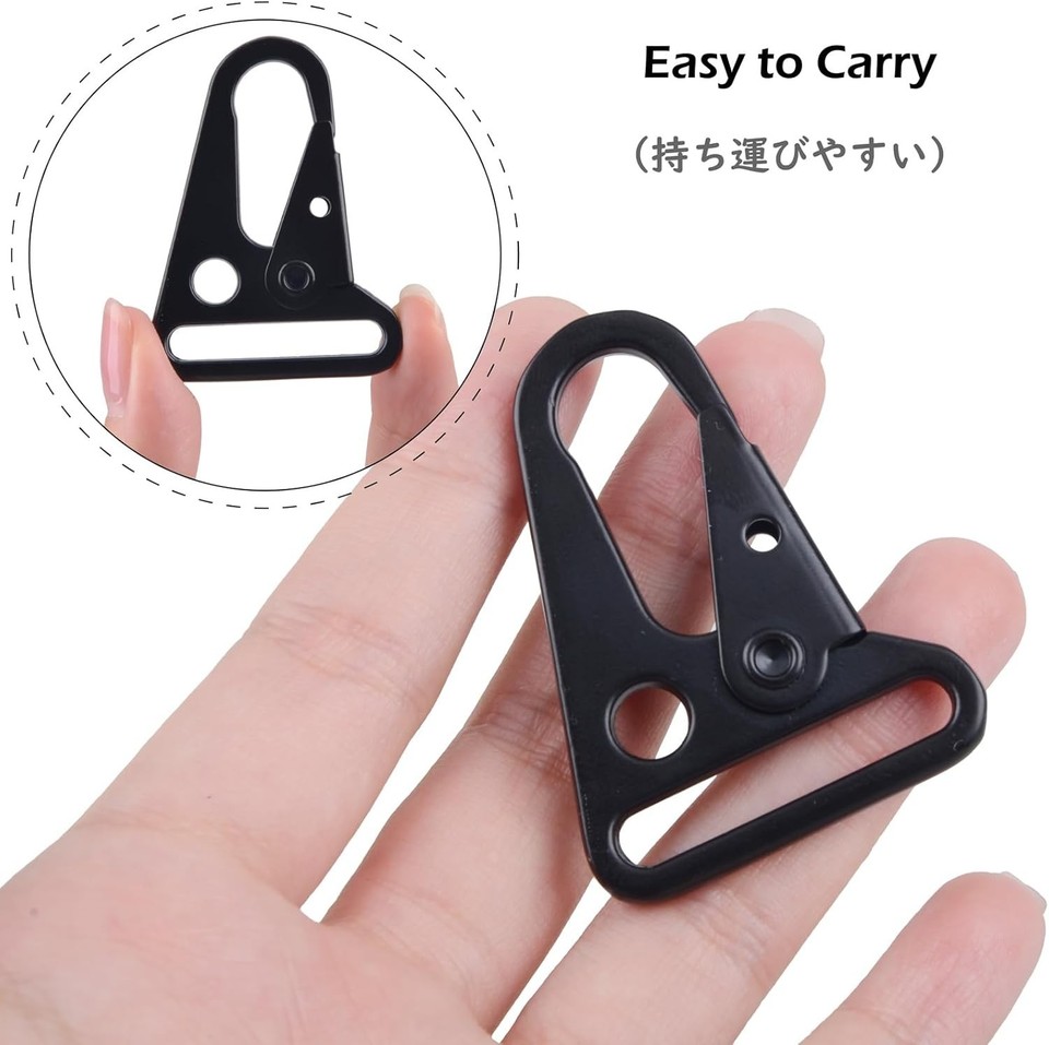 Enlarged Mouth Clips HK Hook Heavy Duty Snap Hooks Sling Clips for ...