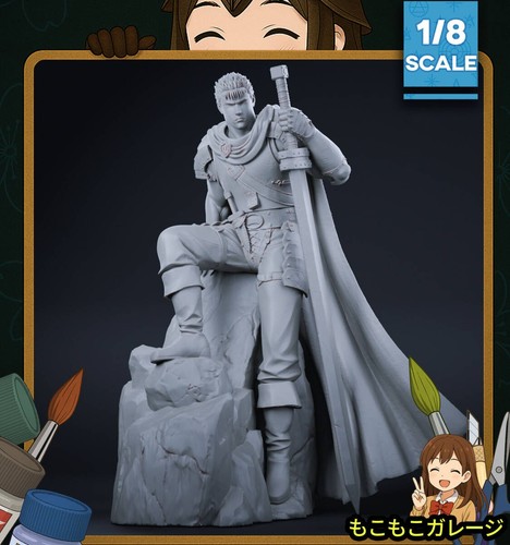 New Release Guts 1 8 Berserk Unpainted Unassembled Figure Garage Kit ...