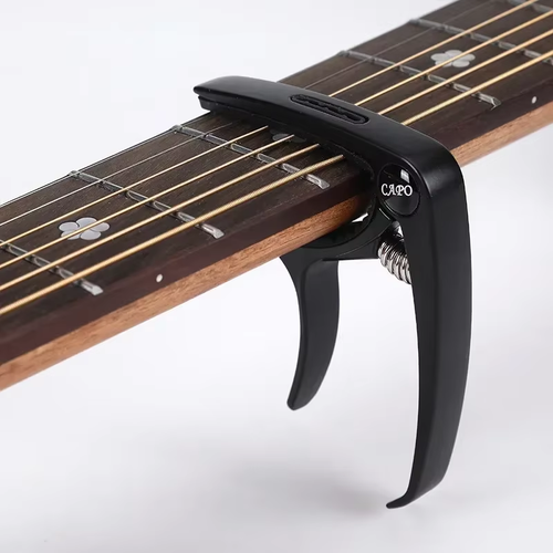 Metal Guitar Capo with Adjustment Clip for Acoustic, Electric Guitars ...