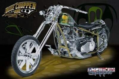 DIXIE CHOPPER - MOTORCYCLE 24X36 POSTER | eBay