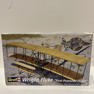 Revell Model Wright Flyer First Powered Flight 1:39 Scale Open Box ...