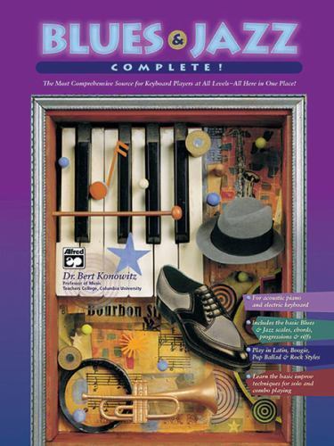 Blues and Jazz Complete : Book and 2 CDs by Bert Konowitz (1999, Trade ...