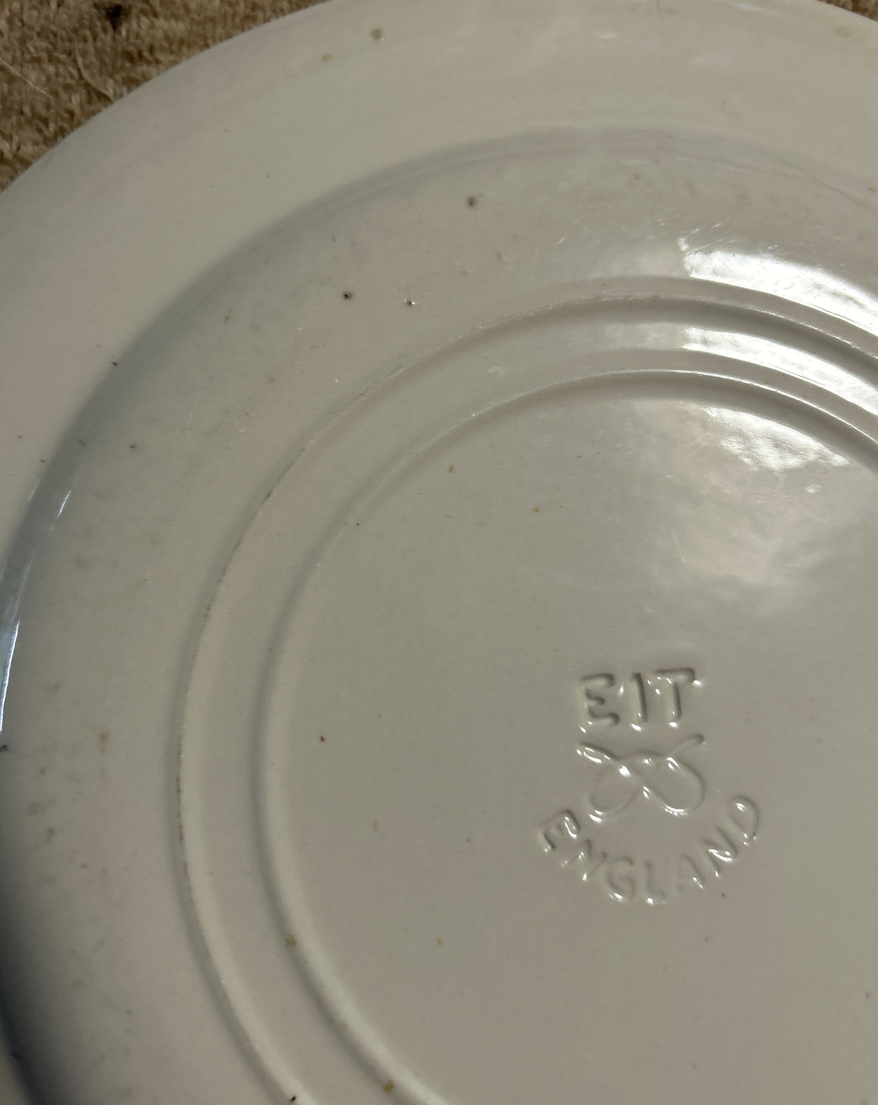 EIT Blue Willow English Ironstone 10 1/4 In Dinner Plate | eBay