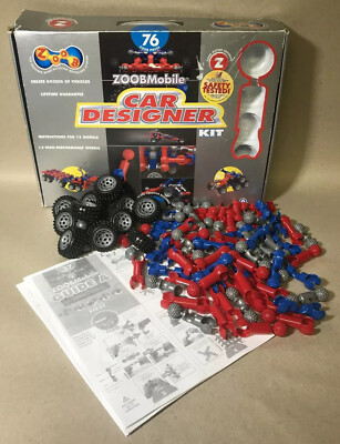 2010 Infinitoy Zoob Modeling System ZoobMobile Car Designer Kit ...