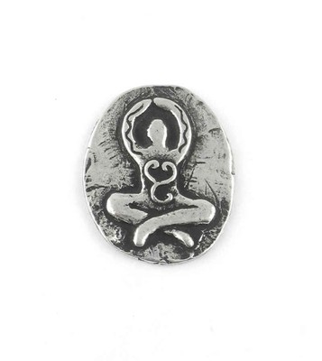 Goddess Pocket Stone Coin Token Lead-Free Pewter Wiccan Witch Pagan ...