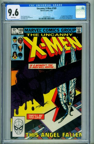 Uncanny X-Men #169 CGC 9.6 1st Callisto &, the Morlocks 1983 Comic book ...