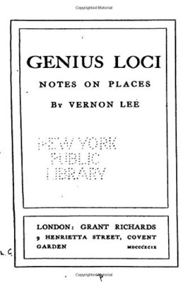 Genius Loci, Notes on Places.by Lee New 9781535076005 Fast Free Shipping