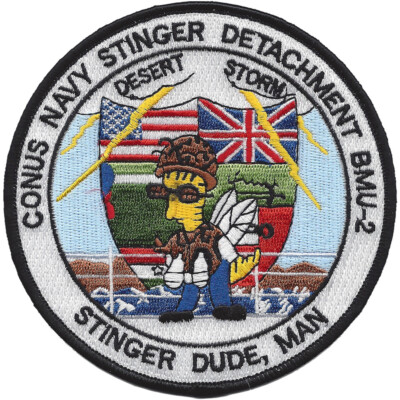 Beach Master Unit 2 Conus Navy Stinger Detachment Patch | eBay