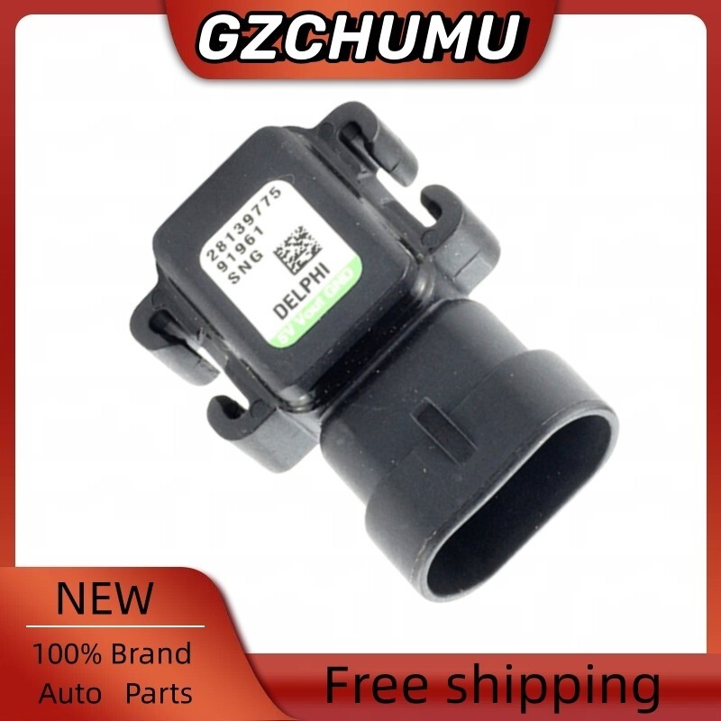 Manifold Absolute Pressure Sensor 28139775 3.3 Bar For Chevrolet GMC ...
