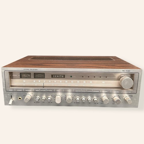 Vintage 1979 Zenith MC 7030 Stereo Receiver -Tested & Working - Walnut ...
