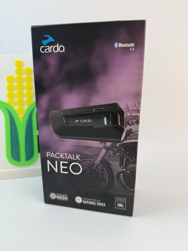 Cardo PTN00001 Packtalk Neo Single IN ORIGINAL PACKAGING NEW ...