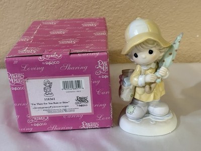 Vintage 2004 Precious Moments I’m There For you Rain or Shine Figurine ...