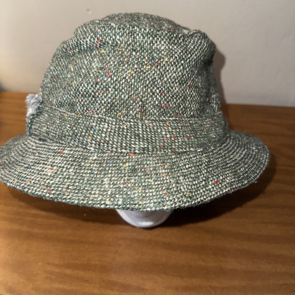 Hanna Hats Donegal Ireland Size XL Irish Walking Hat Pure New Wool ...