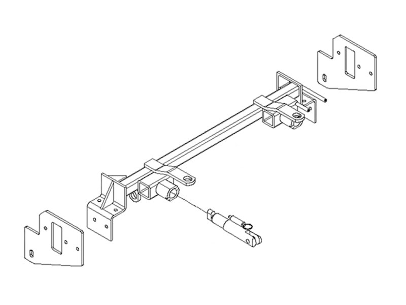 Blue Ox Base Plate Tow Bar BX3768 Heavy-Duty Vehicle Mount Towing | eBay