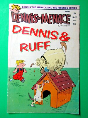 1977 FAWCETT HANK KETCHUM DENNIS THE MENACE DENNIS & RUFF COMICS #35 | eBay