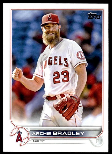 2022 Topps Baseball Card Archie Bradley Los Angeles Angels #US98 | eBay