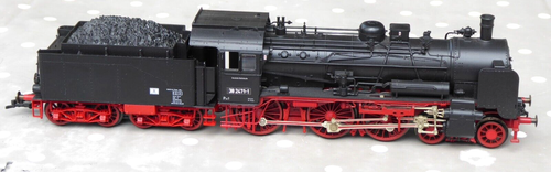Fleischmann H0 steam locomotive BR 38 2471-1 of the DR epoch 4 with DSS ...
