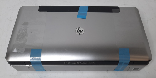 HP Officejet 100 Mobile Inkjet Printer Silver Black Bluetooth | eBay