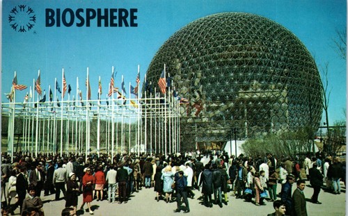 Postcard Biosphere Montreal CanadaVintage Unposted USA | eBay