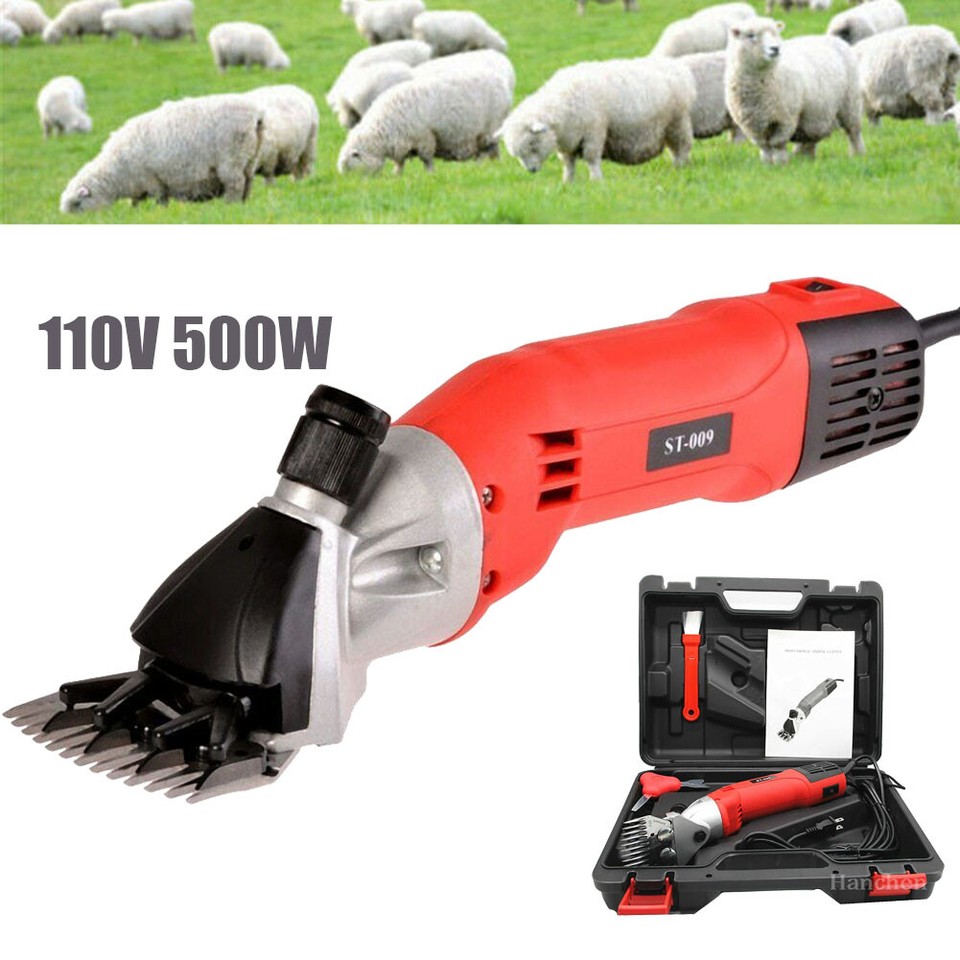 Sheep Shears 500W Professional Electric Sheep Clippers Farm Livestock ...