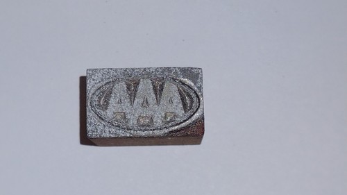 AAA initials Vintage Printing Letterpress Block Triple A | eBay