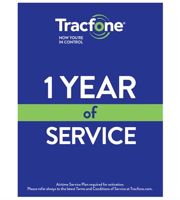TracFone 1 Year service extension/365 service days *DIRECT ADD TO PHONE ...