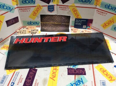 HUNTER R611 WHEEL ALIGNMENT MACHINE * FOLD UP GLASS WINDOW PLEXIGLASS ...