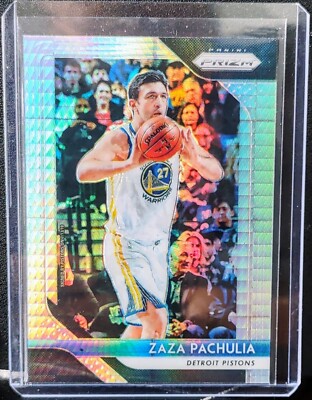 2018-19 Panini Prizm Zaza Pachulia Silver Prizm #192 Detroit Pistons | eBay