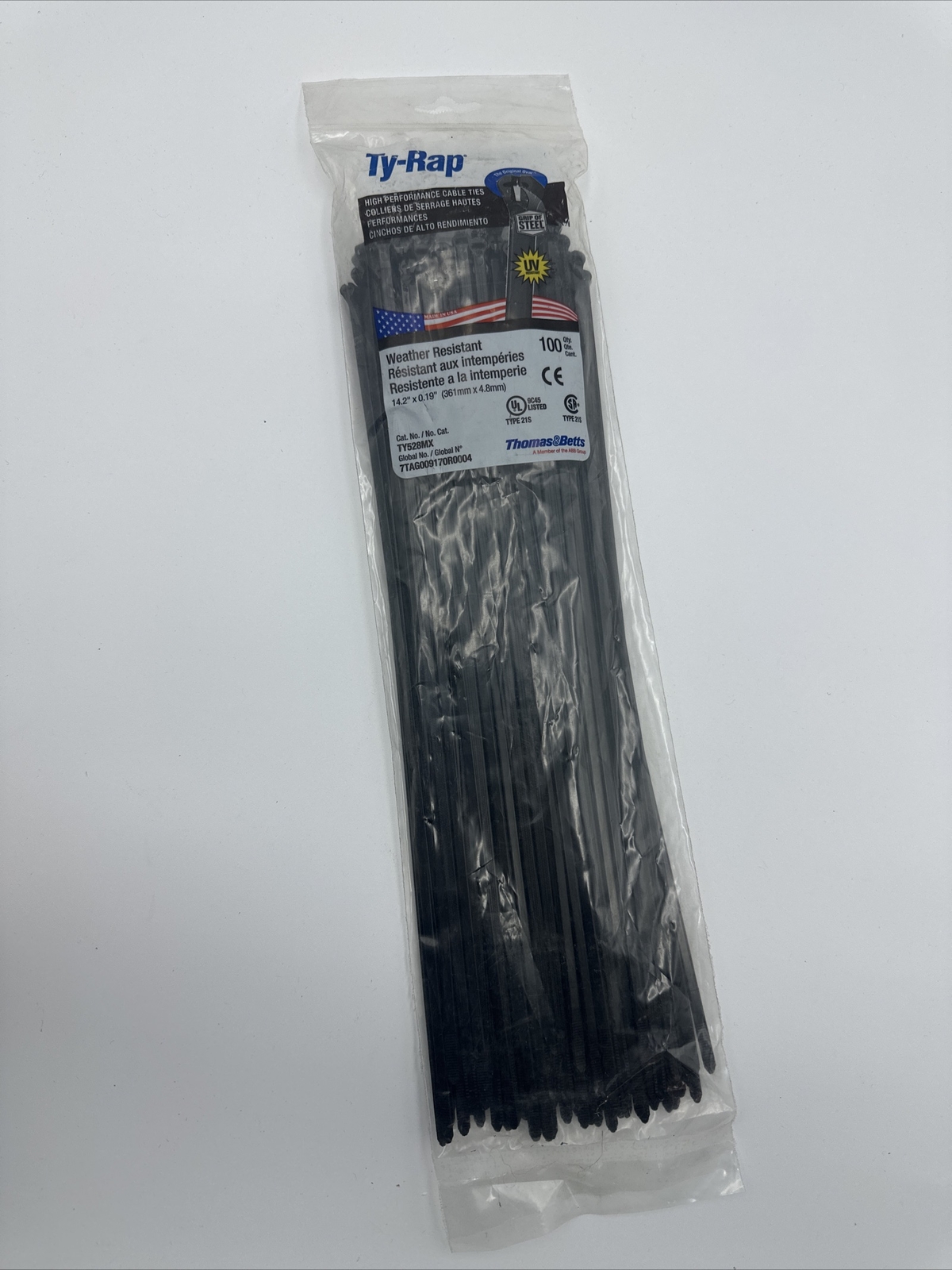 Thomas & Betts TY528MX Cable Tie for sale online | eBay