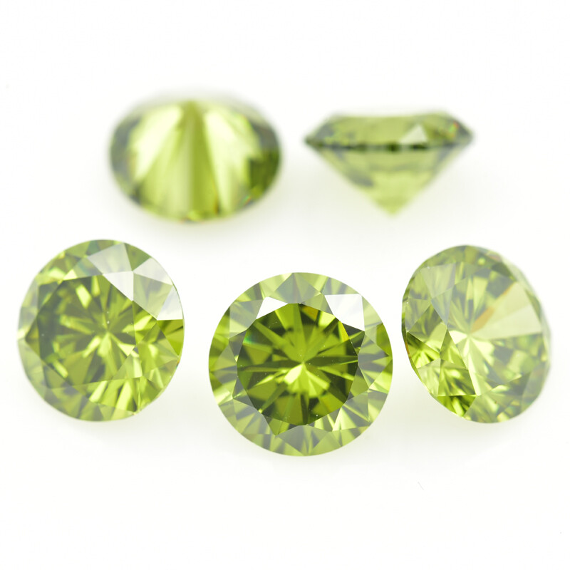 1000pcs 0.8~3.5mm Round Loose CZ Stone High Quality Cubic Zirconia ...