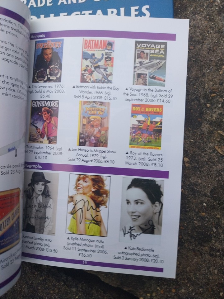 Trade And Collect Collectables Book/magazine 2009 Vgc Handy Inforative ...