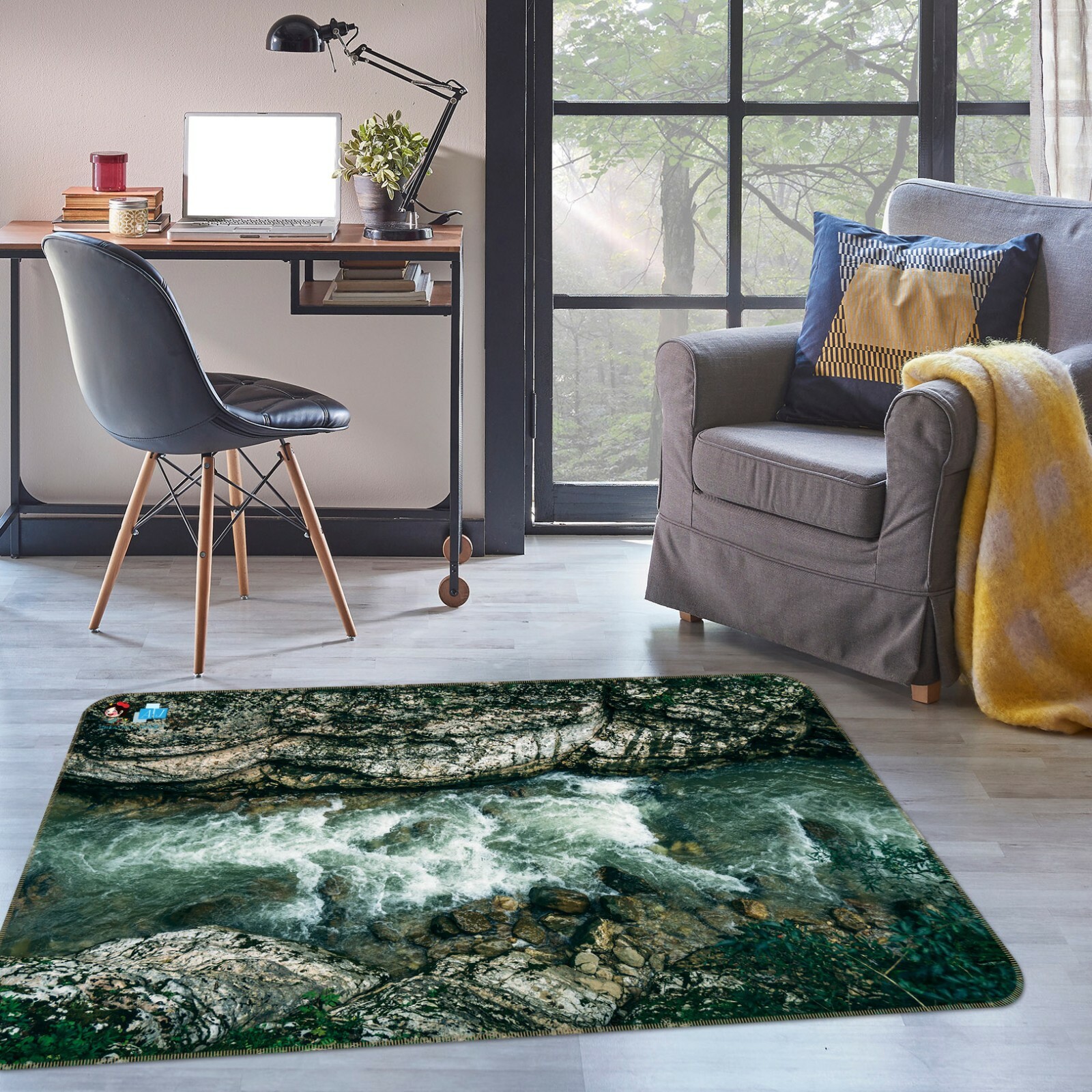 3D Mountains Rivers ZHUA664 Game Non Slip Rug Mat Photo Carpet Amy | eBay