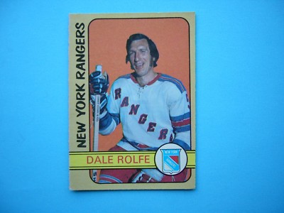 1972/73 O-PEE-CHEE NHL HOCKEY CARD #271 DALE ROLFE EX/NM SHARP+ 72/73 ...