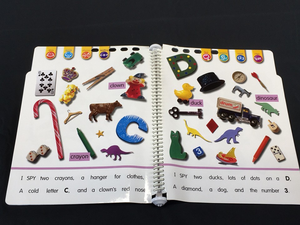 Fisher Price Power Touch Immediate Reader I Spy Book Of Letters BOOK ...