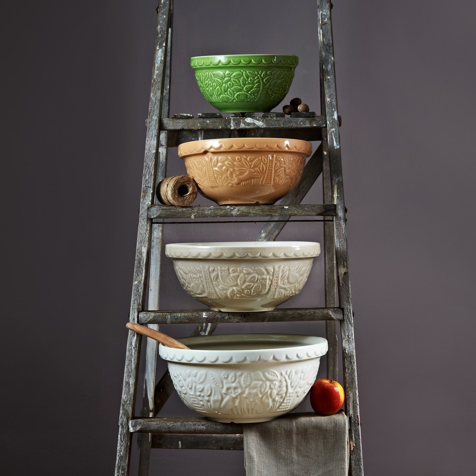 Mason Cash In the Forest 26cm Owl Stone Mixing Bowl | eBay UK