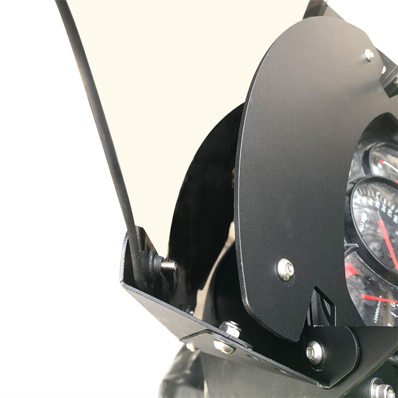 Fit For 2008-2018 Kawasaki KLR650 Height Adjust Lifter Windshield Rally ...