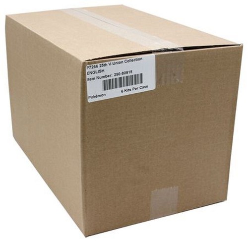 6 Pokemon TCG Celebrations Special Collection Pikachu V Union Box ...