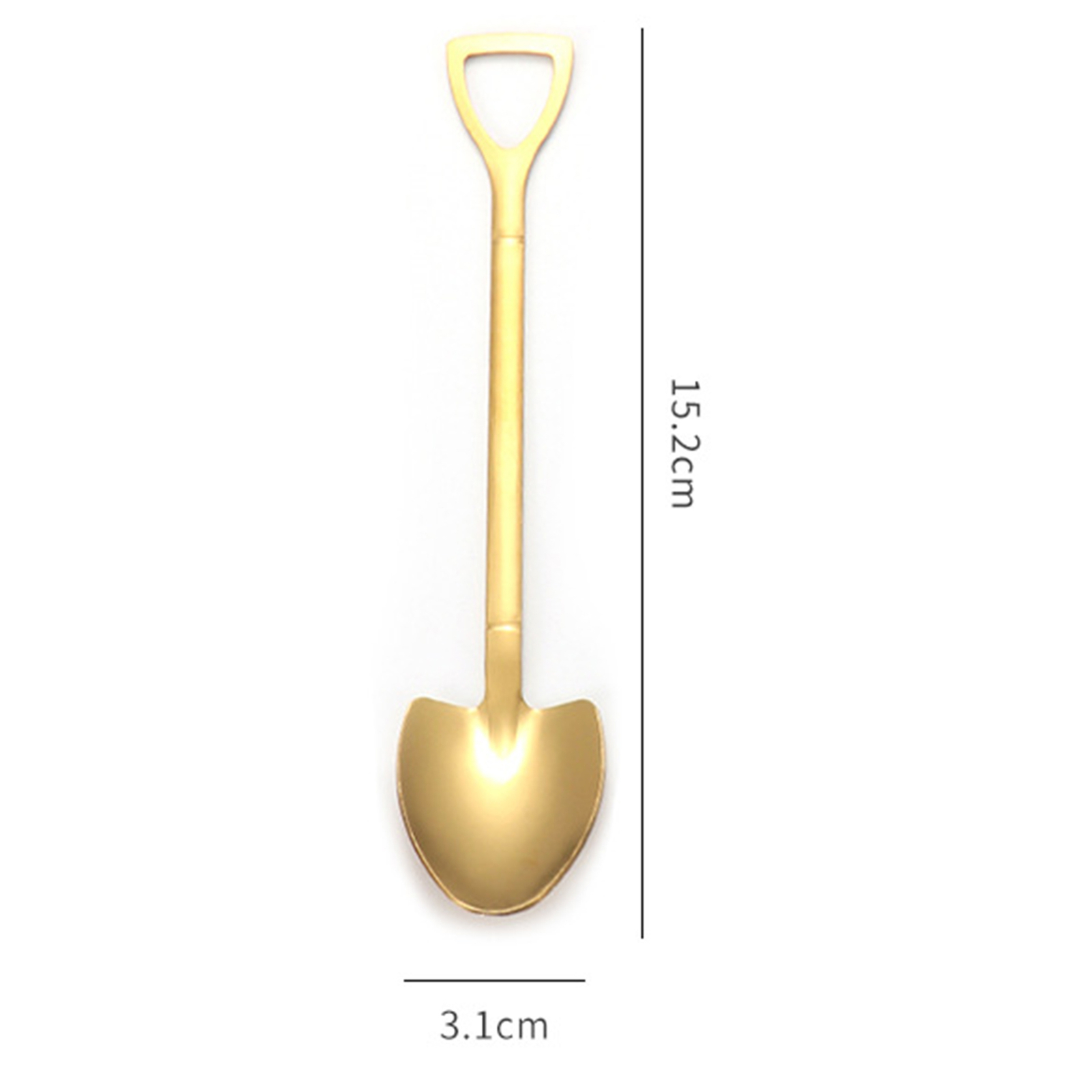 Stainless Steel Spade Dessert Spoon Domstic Use Multifunctional Fruit ...