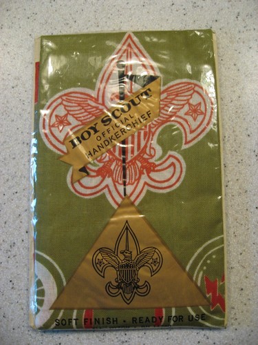 Vintage Boy Scouts of America BSA Boy Scout Official Handkerchief New ...