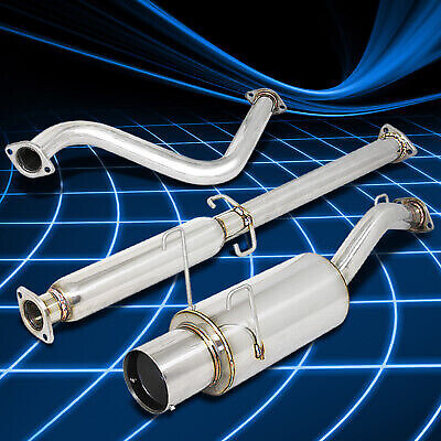 For 93-97 Civic Del Sol EG EH SI 4.5" Muffler Tip Racing Catback ...