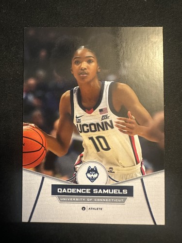 2024-2025 ONIT UCONN Huskies Women's BASKETBALL card Qadence Samuels P ...