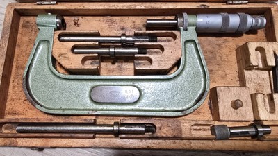 [ME] Mauser - 100mm Outsider Micrometer 0.01 Resolution | eBay