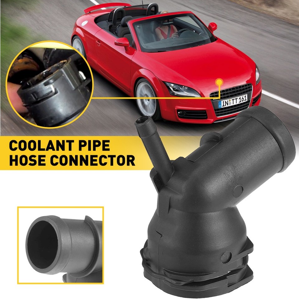 Upper Radiator Coolant Pipe Hose Connector For Volkswagen Jetta Beetle ...