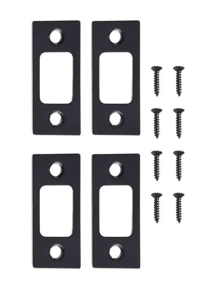 Secure Fit Stainless Steel Lock Deadbolt Strike Plates for Easy ...