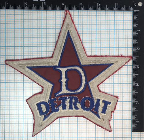 DETROIT STARS NEGRO LEAGUE BASEBALL 7" WHITE FELT TEAM LOGO PATCH | eBay