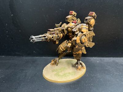 Warhammer 40k Tau Empire XV104 Riptide Battlesuit well painted #1 | eBay